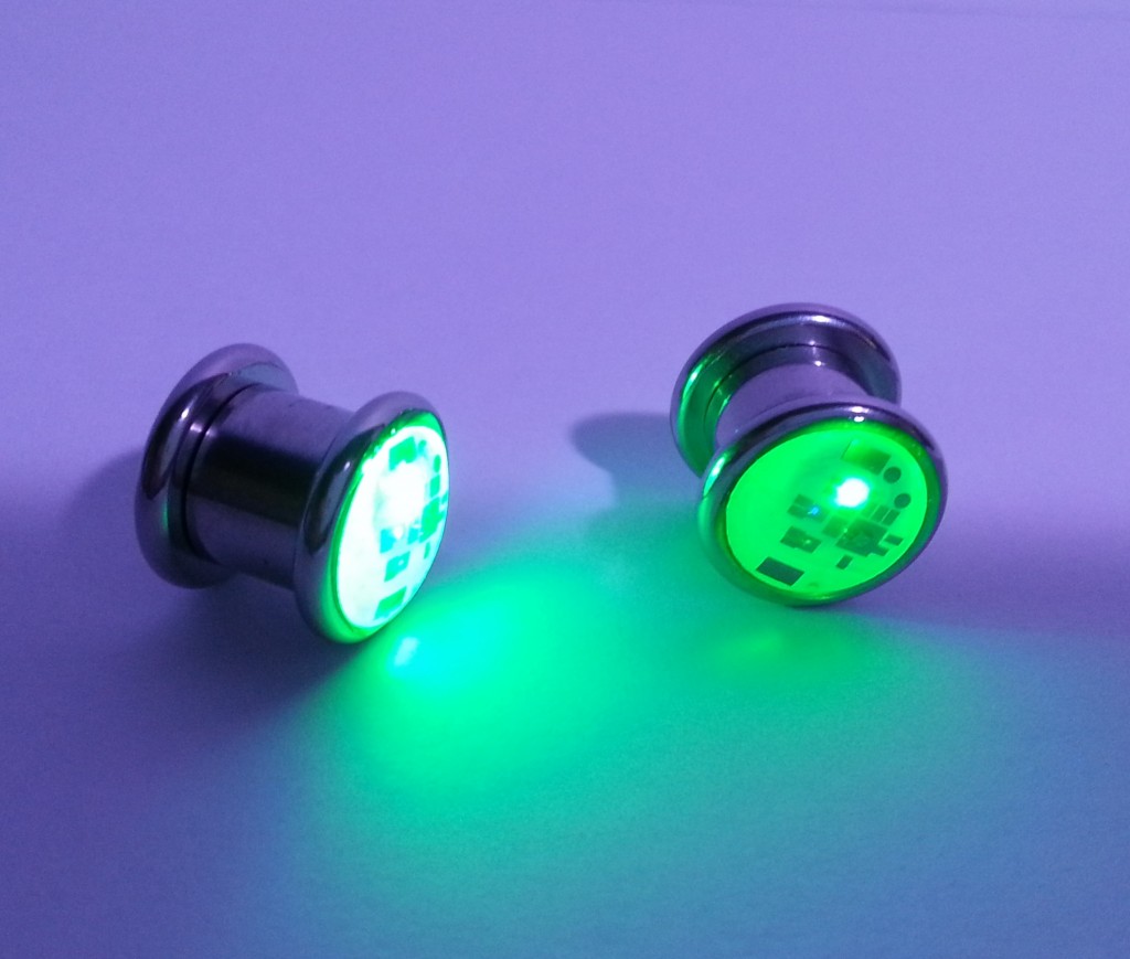 LED Light up Ear Gauge Plug | Eternity LED