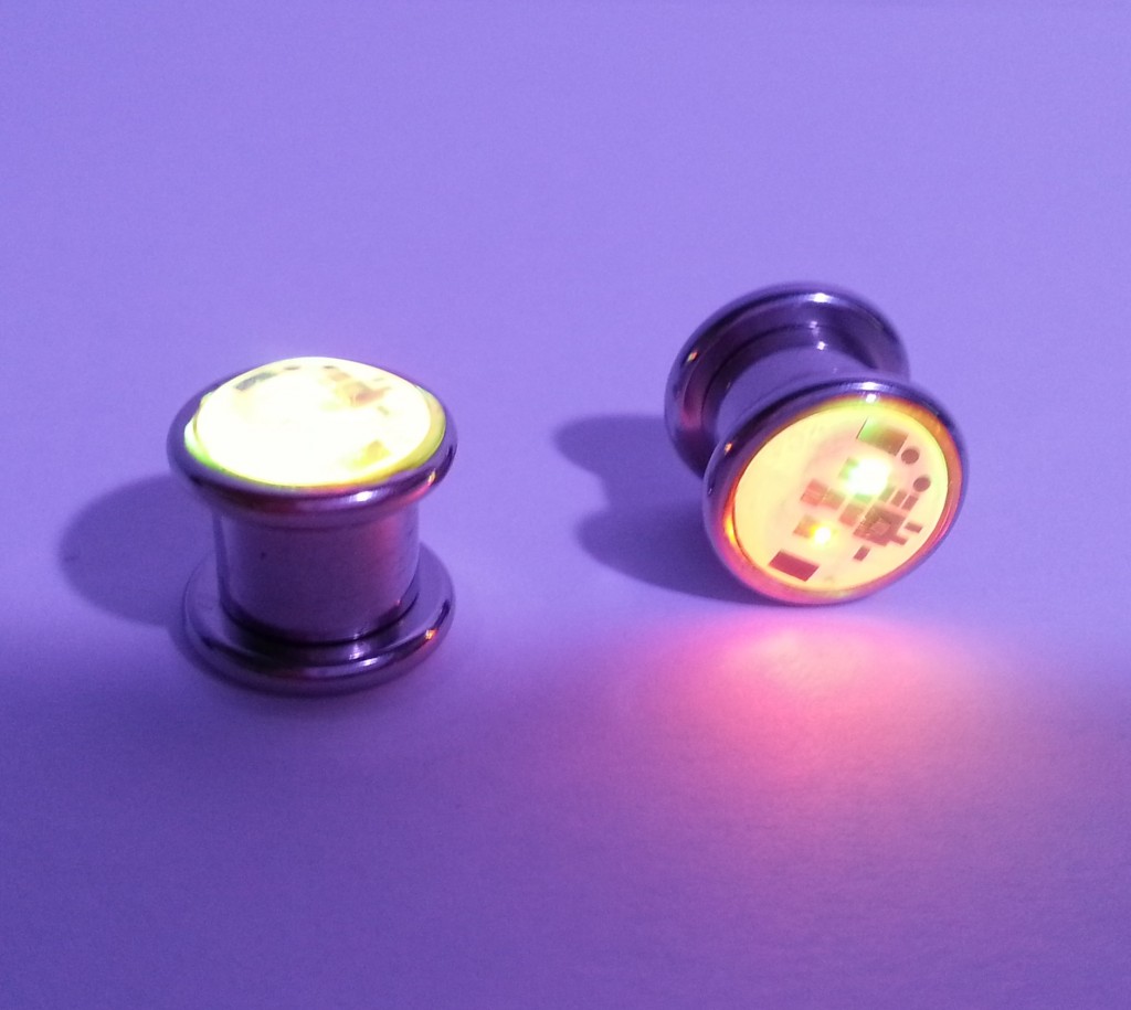 LED Light up Ear Gauge Plug | Eternity LED