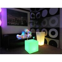 LED Cube Seat - Light up Glow cube chair | Eternity LED