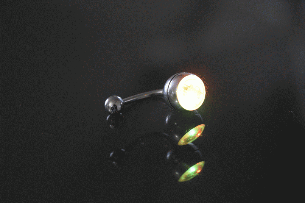 Light Up LED Belly Button Ring | Eternity LED