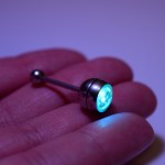 LED Light Up Tongue Piercing - Tongue Ring | Eternity LED